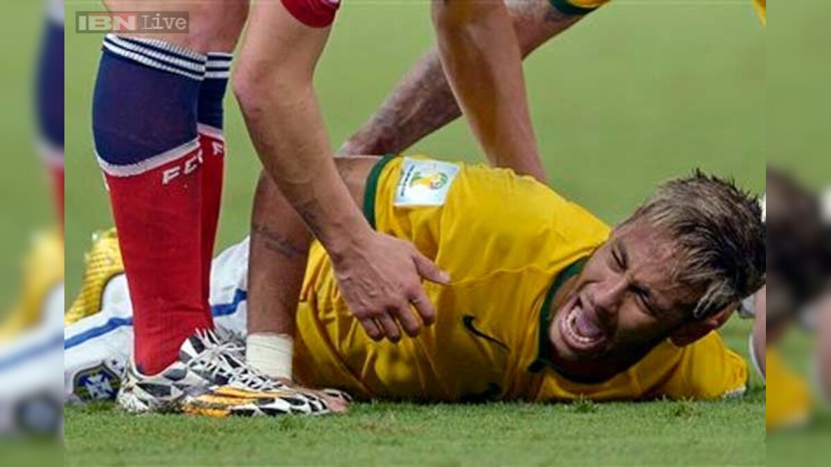 World Cup 2014: Neymar taken to hospital after getting injured during ...