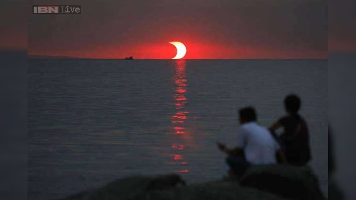 Photos: Ever seen a sunset and an eclipse at the same time? These 50 ...