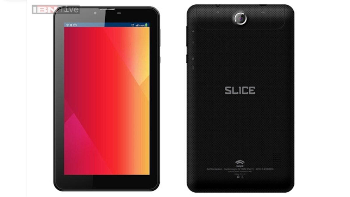 Swipe Slice tablet with voice calling launched in India at Rs 4,990 ...