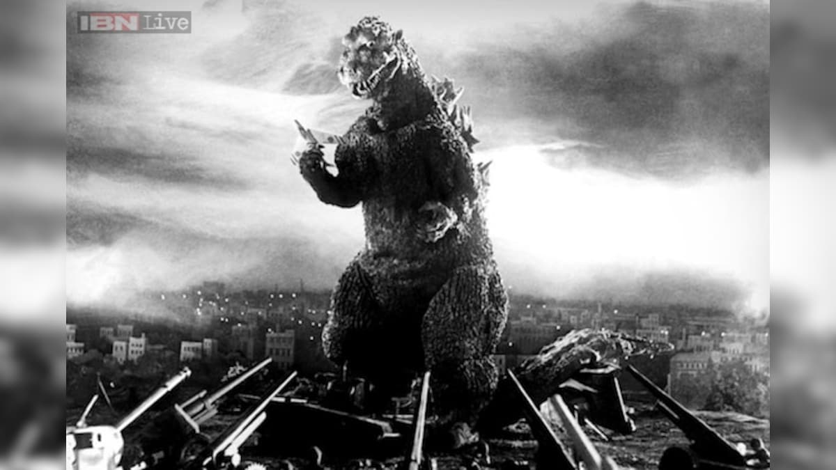 Godzilla stomps back in 4K, wires intact