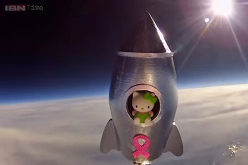 Hello Kitty sent on her first space mission to celebrate her 40th ...