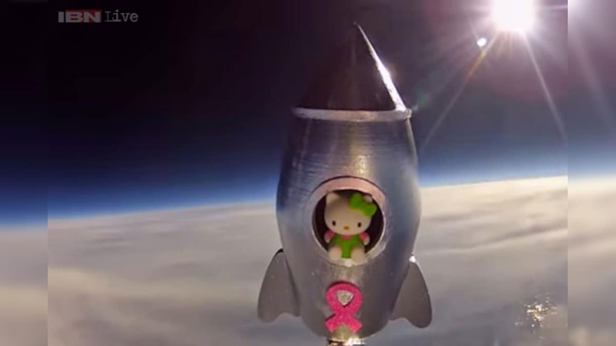 Hello Kitty sent on her first space mission to celebrate her 40th ...