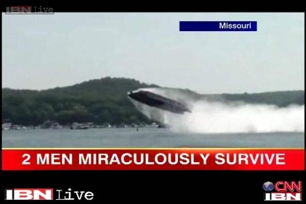 Watch: 2 boys miraculously saved in a high speed boat crash in US - News18