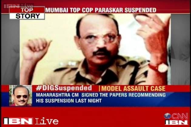 Model rape case: Mumbai DIG Sunil Paraskar suspended for at least 6 ...