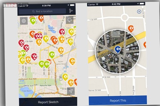 A new app alerts people to avoid unsafe areas, provides safe walking ...