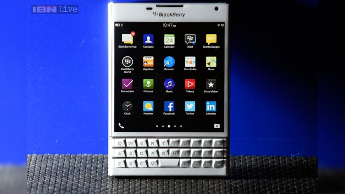 BlackBerry Passport: BlackBerry launches a square-shaped smartphone ...