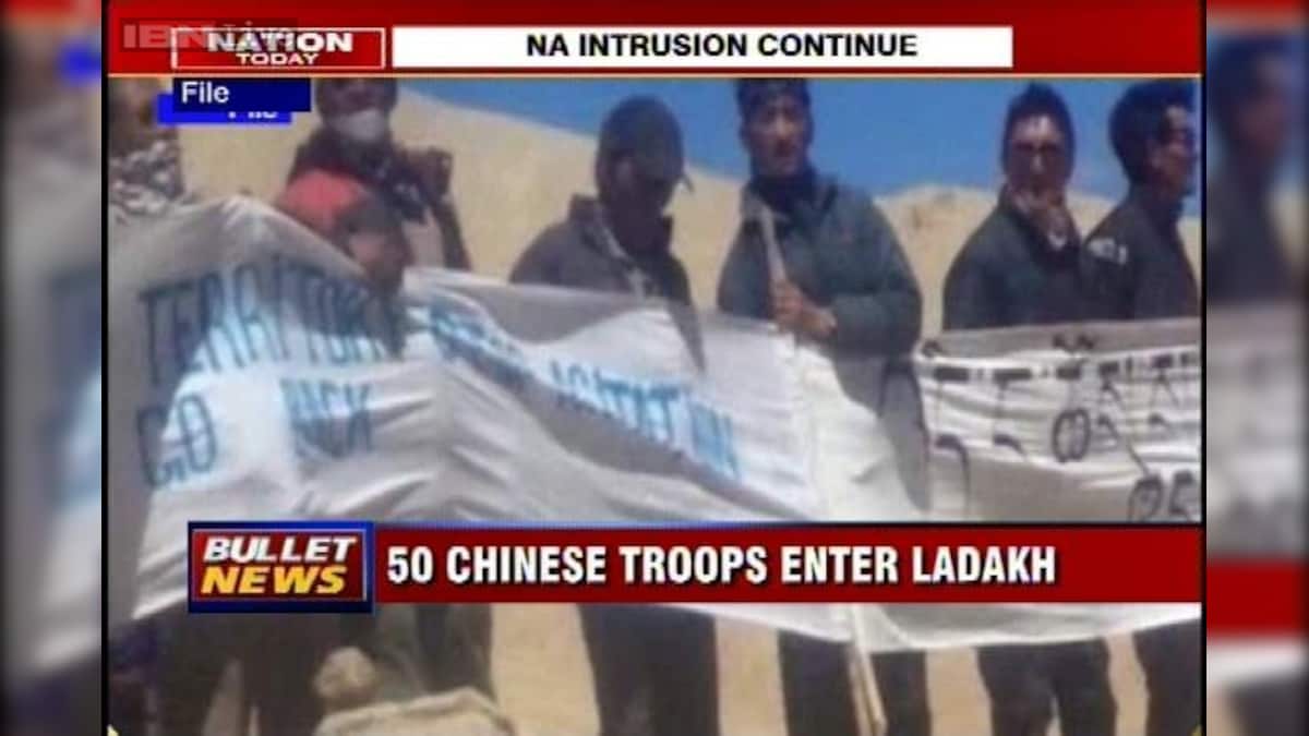 Ladakh: Another Chinese intrusion, over 50 troops enter Chumar - News18