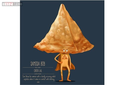 Photos: Meet Idlii Man, Samosa Boy, and Jalebi Woman: Artist creates ...