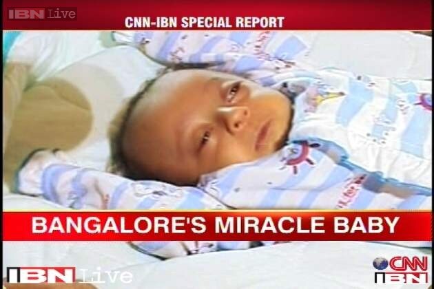 Miracle baby survives in spite of weighing half a kilogram at birth ...