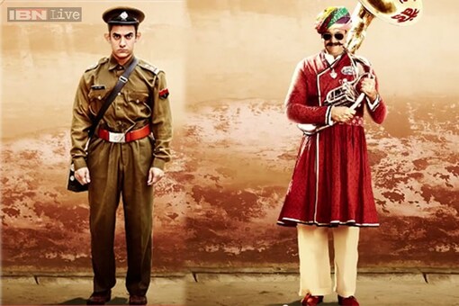 Aamir Khan unveils new 'PK' poster, introduces Sanjay Dutt as Bhairo ...