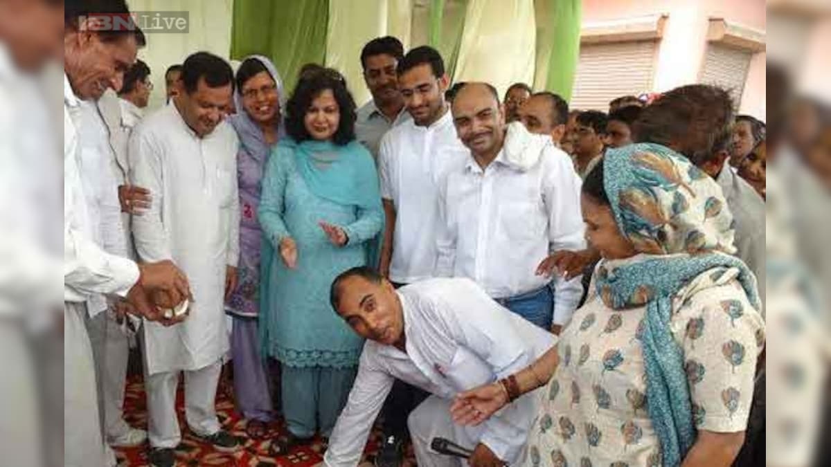 Haryana elections: Rebel Congress MLA Sharda Rathore knocks on ...