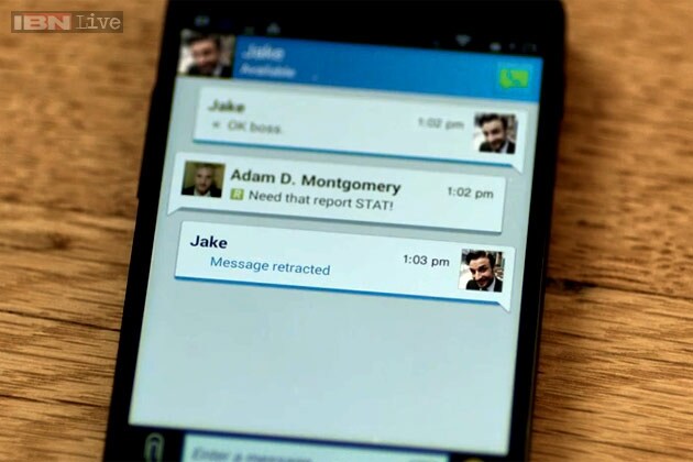 BBM users can now delete messages from chats, send self-destructing ...