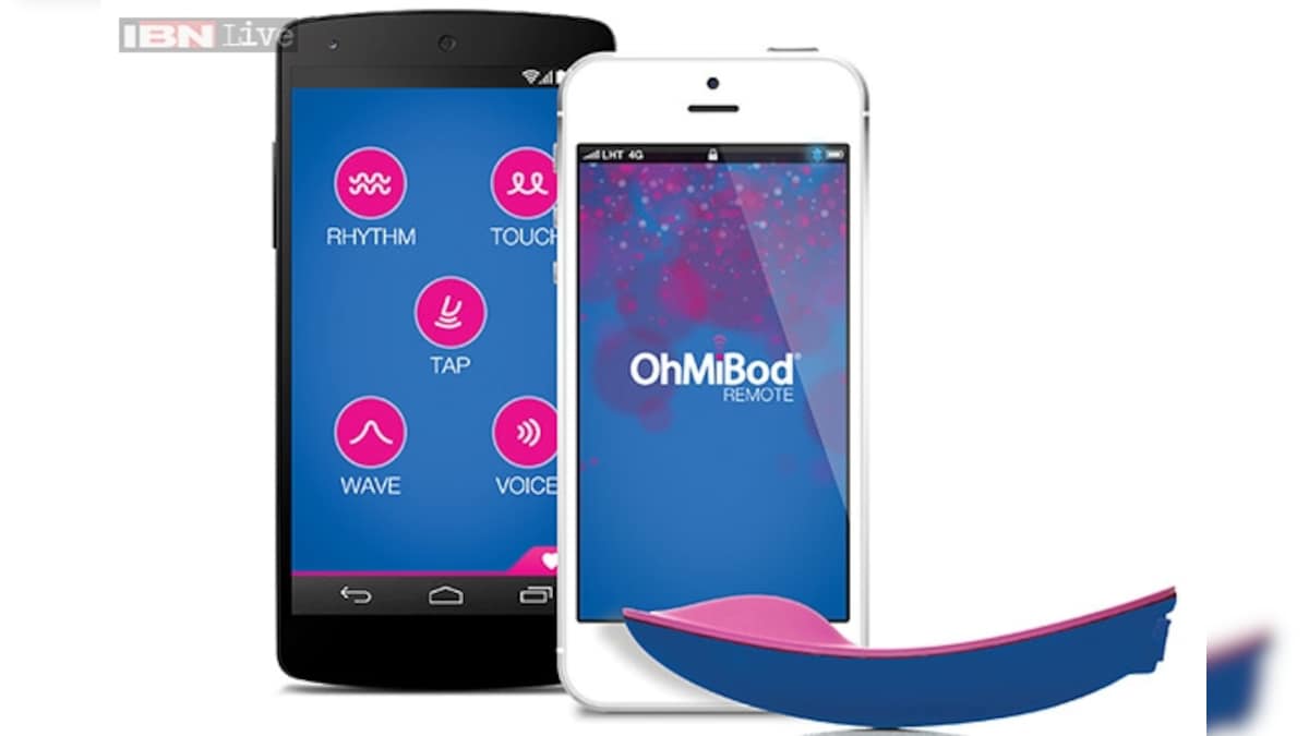 A Bluetooth-enabled vibrator that can be controlled with a smartphone ...