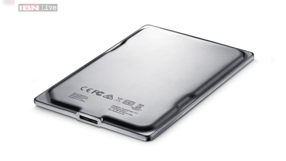 Seagate Seven: The world's slimmest portable hard drive launched - News18