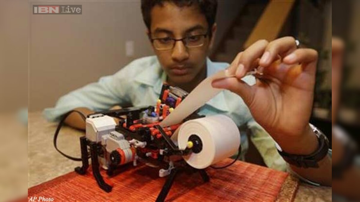 13-year-old Indian-origin Shubham Banerjee builds Braille printer with ...
