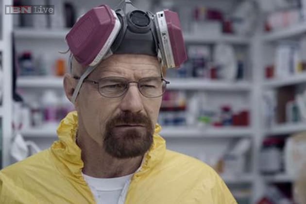 Watch: Walter White is still selling drugs, only now behind the counter!