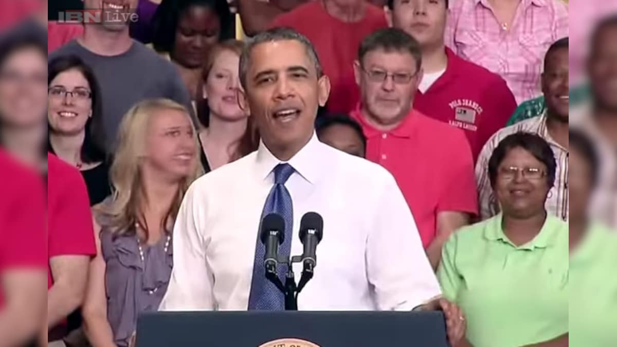 Watch: Barack Obama Singing Uptown Funk - News18