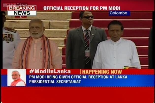 Sri Lanka: PM Modi given ceremonial reception at Presidential Secretariat - News18