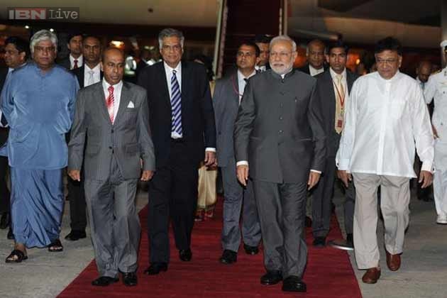 PM Modi arrives in Sri Lanka, to hold talks with President Sirisena to strengthen bilateral ties ...
