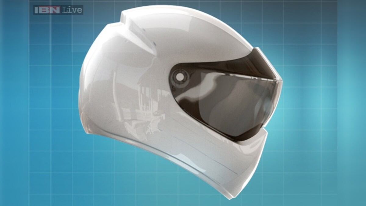 This voice-controlled Android helmet displays navigation tips on the ...