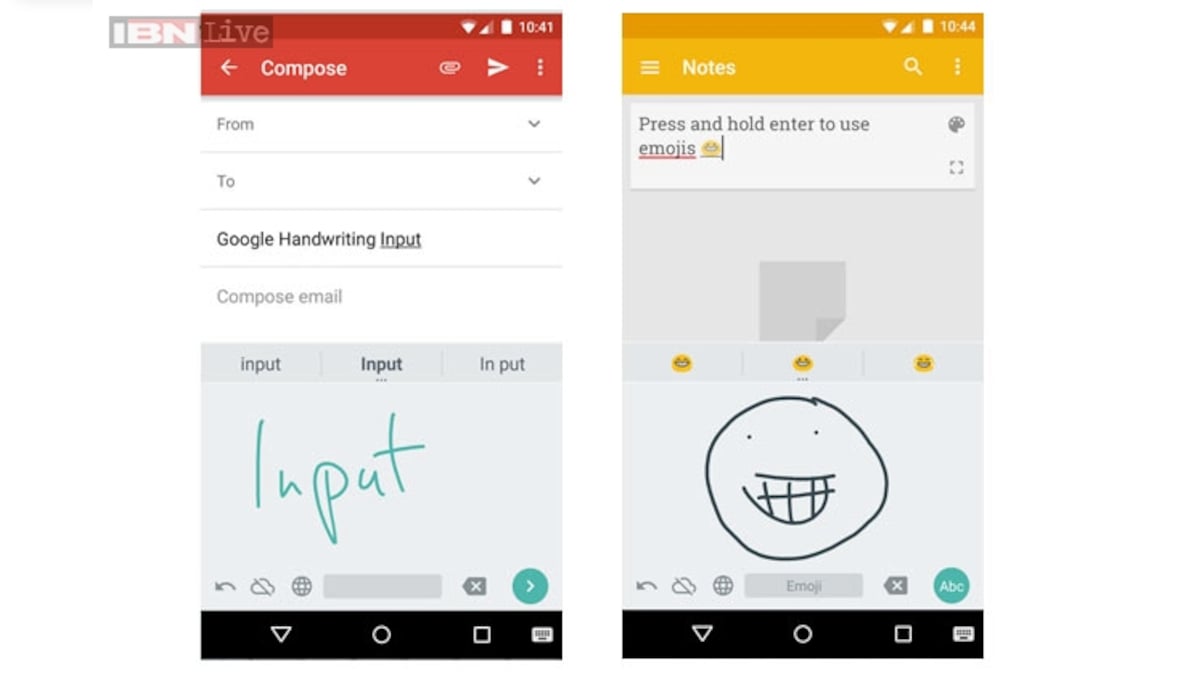 Google's new handwriting input tool lets you draw emojis, text on ...
