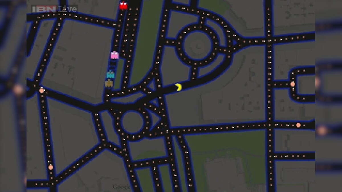Google's April Fools' Day prank: Play PAC-MAN in Google Maps