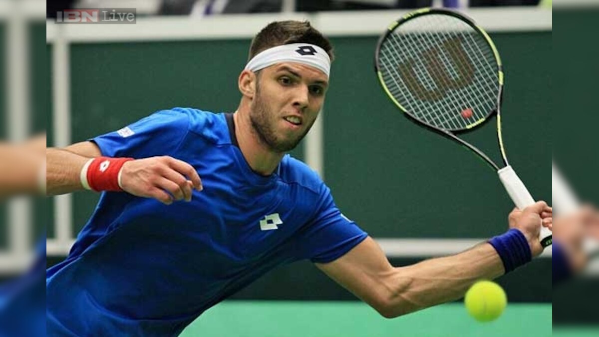 Seventh-seeded Jiri Vesely reaches semi-finals of Nastase Tiriac - News18