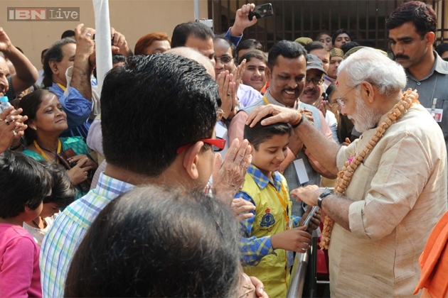 Modi@365: Narendra Modi interacts with children - News18