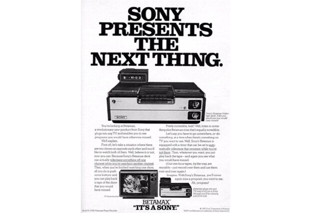 40 years ago, Sony introduced Betamax - 'The Next Thing' - News18