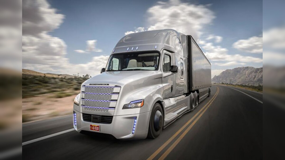 Unveiled: The first-ever driverless truck with 18 wheels