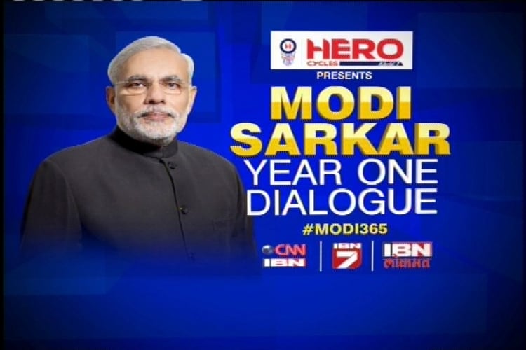 Watch: Network 18's 'Modi Sarkar Year One Dialogue' - News18