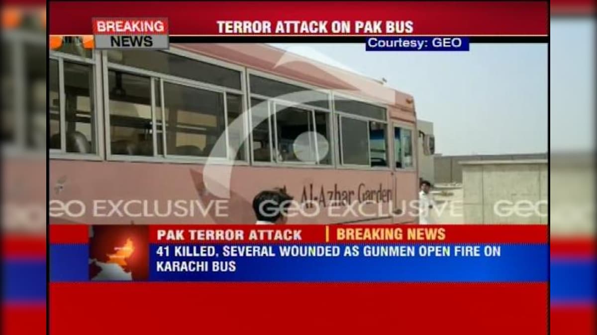 43 killed, over 13 injured as armed men open fire at a bus in Karachi ...
