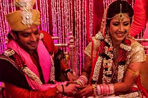 Photos: Inside TV actor Karan Patel and Ankita Bhargava's wedding - News18