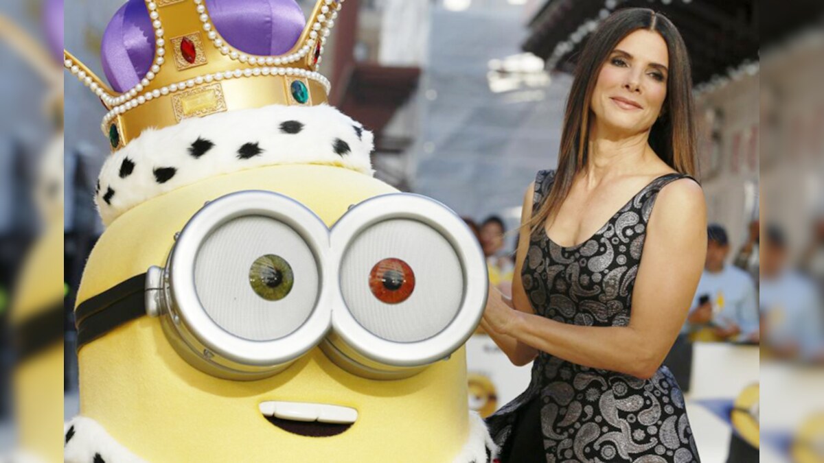Sandra Bullock enjoys villainous debut in 'Minions' - News18