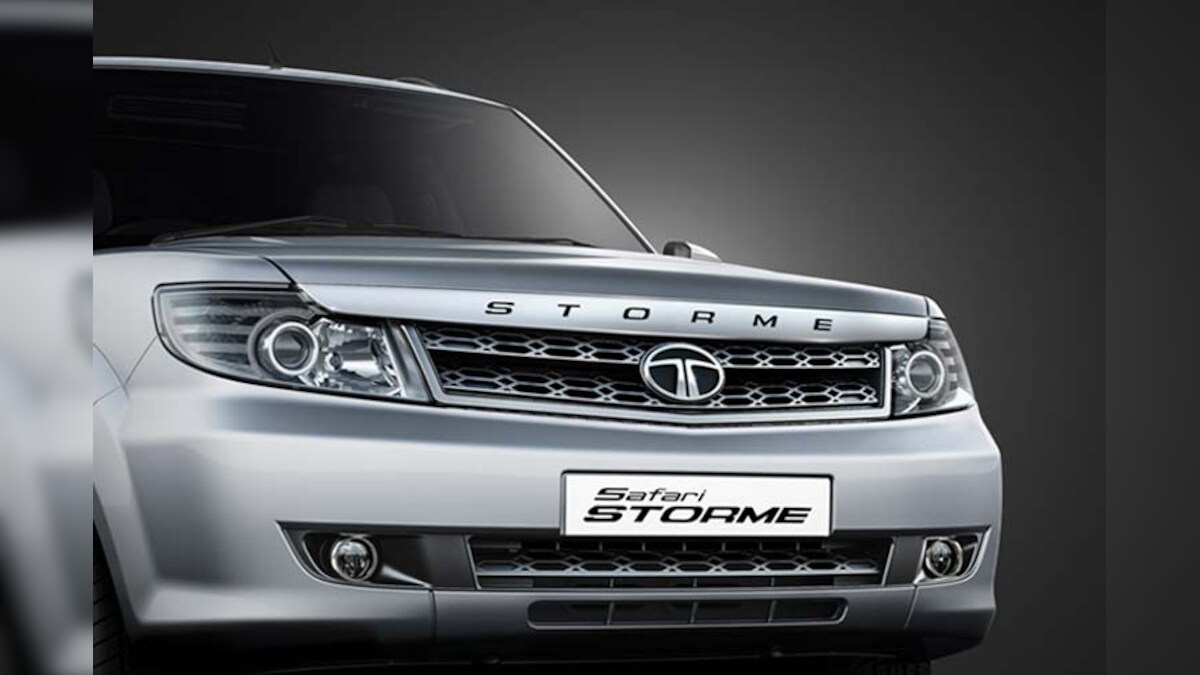 The new Tata Safari Storme launched at Rs 9.99 lakh in India