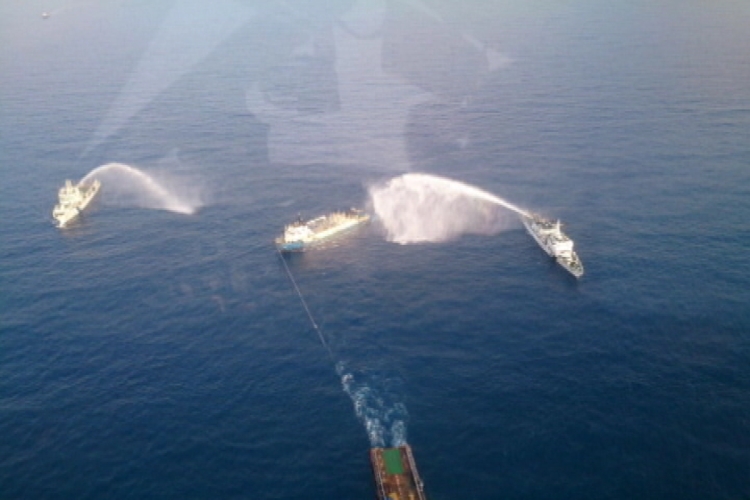 In pics: Major fire in engine room of a supply vessel off Mumbai coast ...
