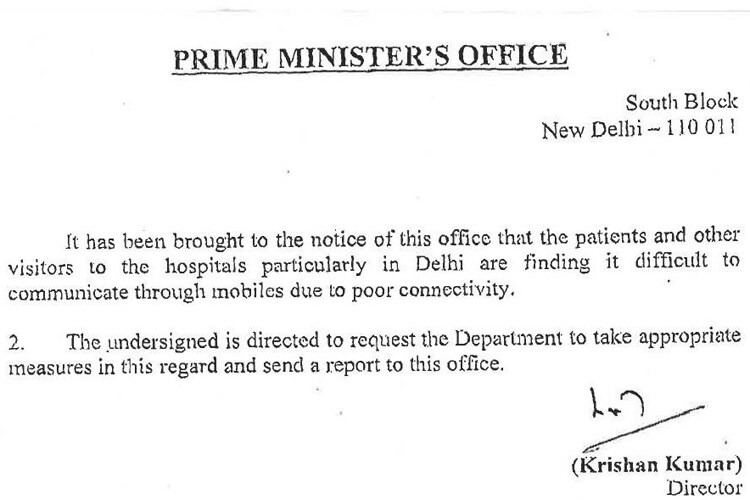 Pmo Directs Telecom Ministry To Take Corrective Steps Over Call Drops