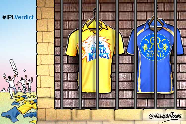 Cartoon of the day: IPL verdict | Sports News - News18