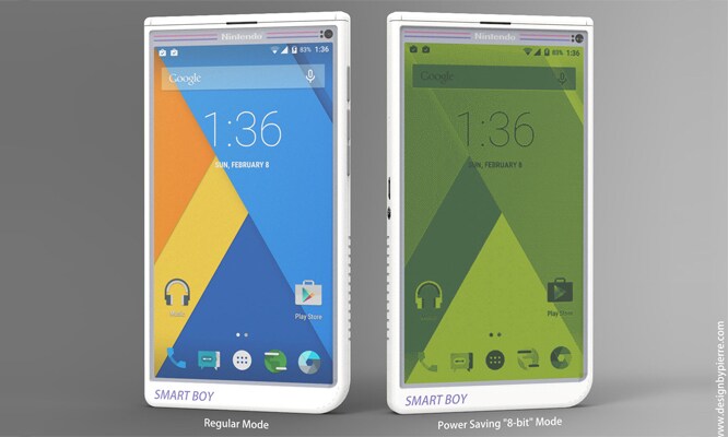 This is how Nintendo's Android smartphone based on Game Boy would look ...