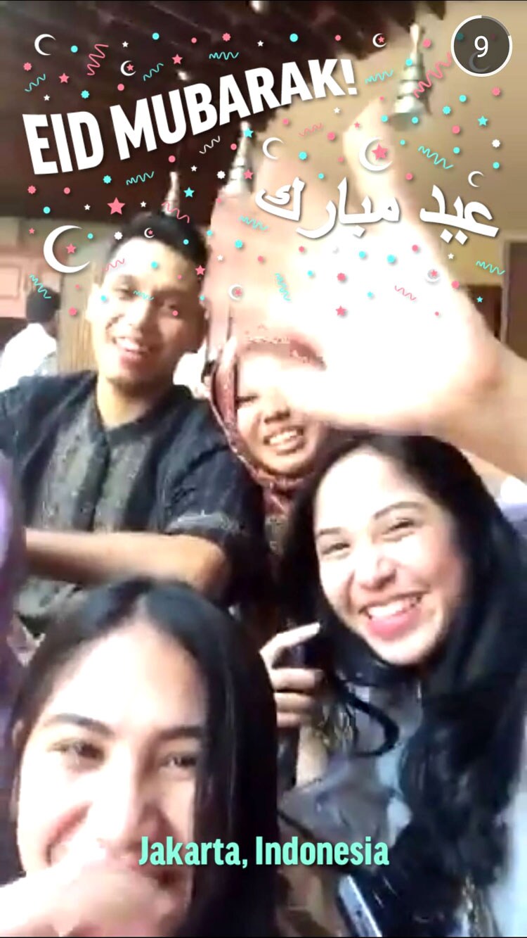 Eid Mubarak: How Snapchat users are celebrating the festival in Riyadh ...