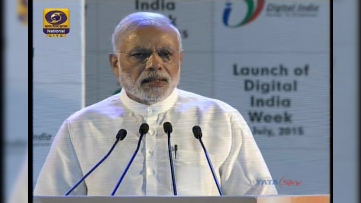 PM Modi launches Digital India: As it happened - News18