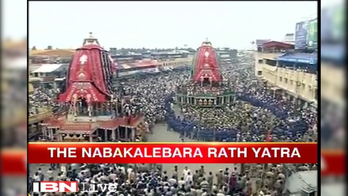 Thousands gather for the century's first Nabakalebara Yatra ...