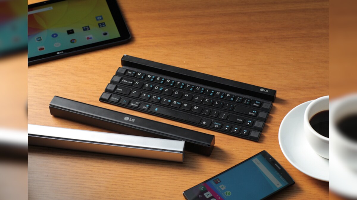 LG's new keyboard is so compact that it fits in your pocket - News18