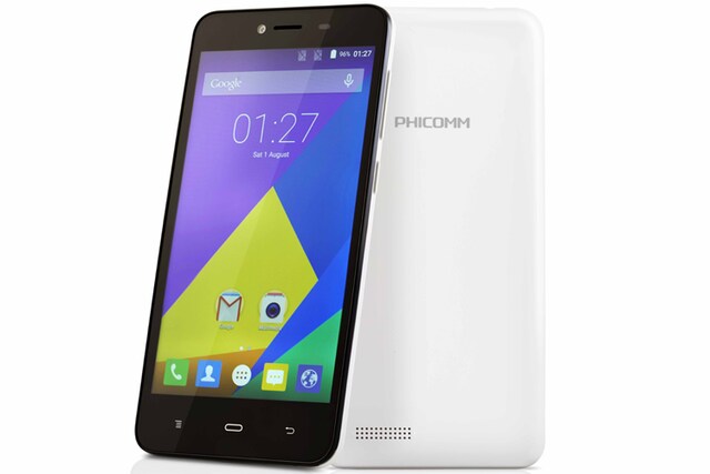 Phicomm Energy 653 smartphone with 5-inch HD display, 8 MP rear camera ...