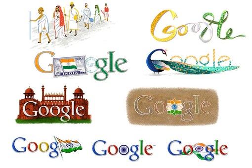 India's Independence Day: The Google doodles from 2003 to 2015 - News18