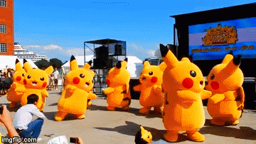 So many dancing Pikachus! Just look at them | Buzz News - News18