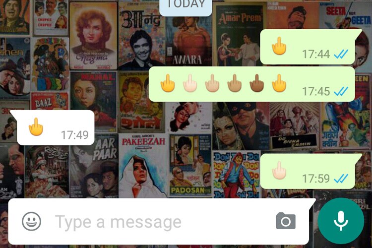 WhatsApp for Android gets middle finger emoji, mute for individual ...