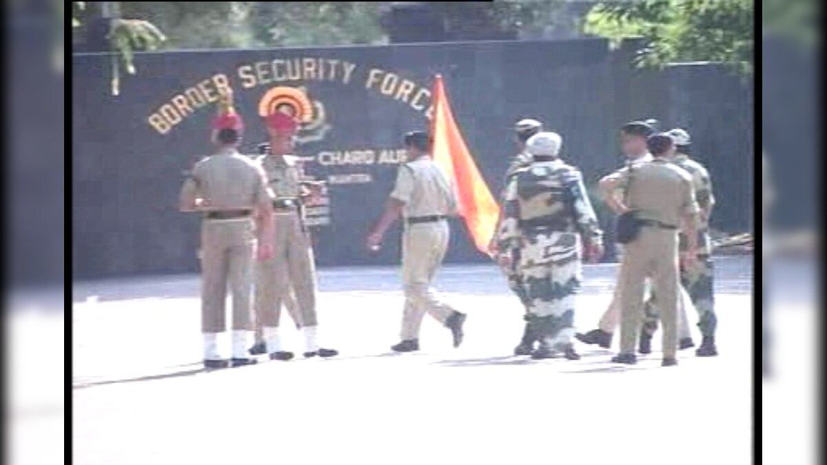 BSF, Pakistan Rangers celebrate floral Holi at Wagah border - News18