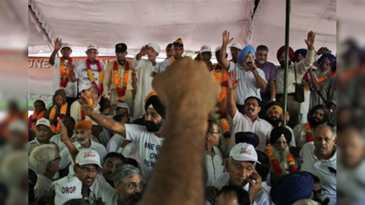 'Betrayed' by Modi government, Defence veterans reject Centre's OROP ...