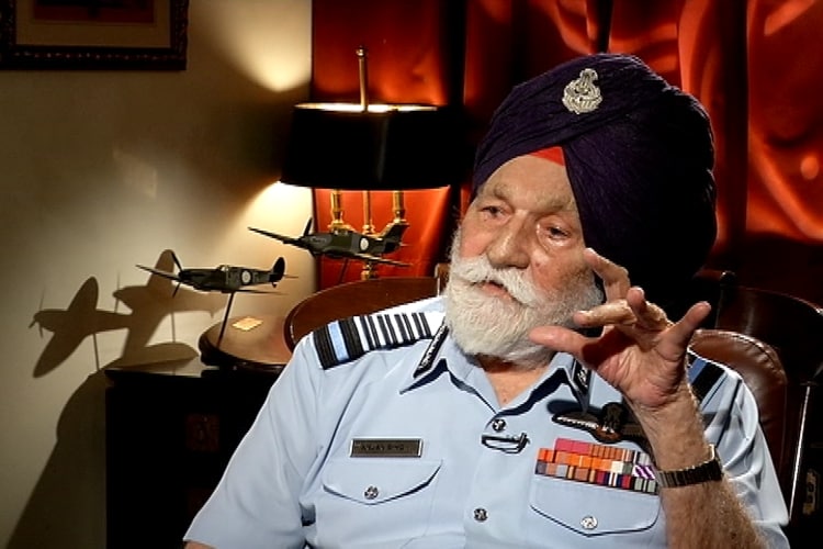 Marshal of the Indian Air Force Arjan Singh reminisces 1965 war victory ...